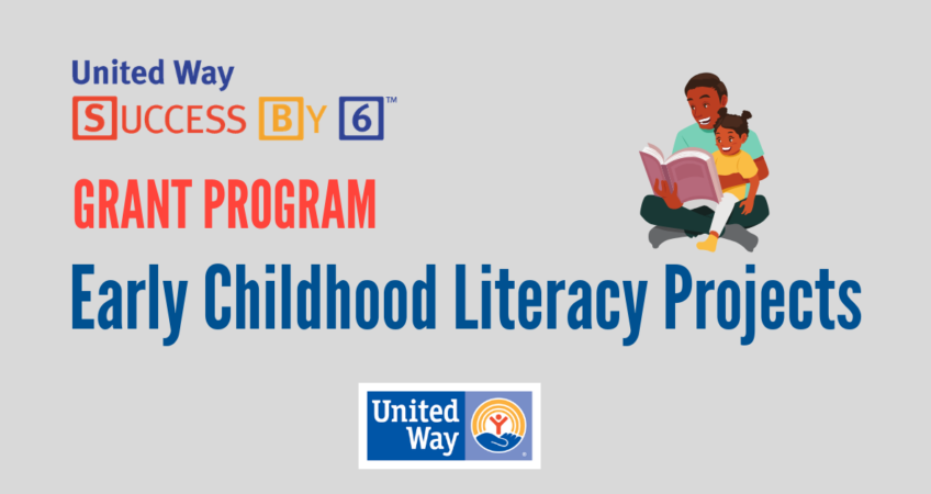 United Way’s Success By 6 Offering Early Childhood Literacy Project ...